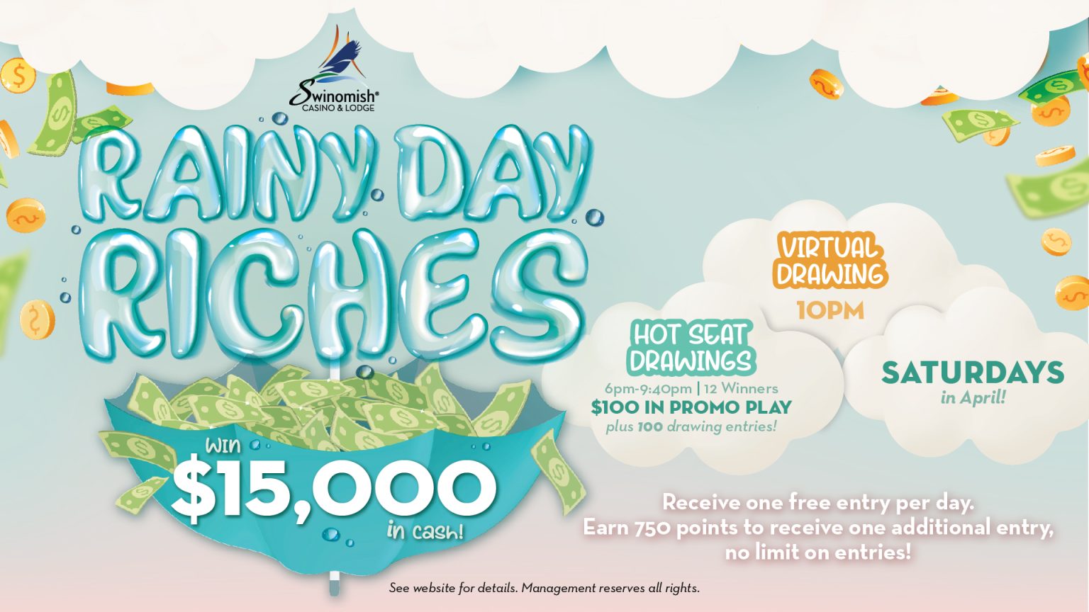 Swinomish Casino & Lodge - Upcoming Event & Promotions